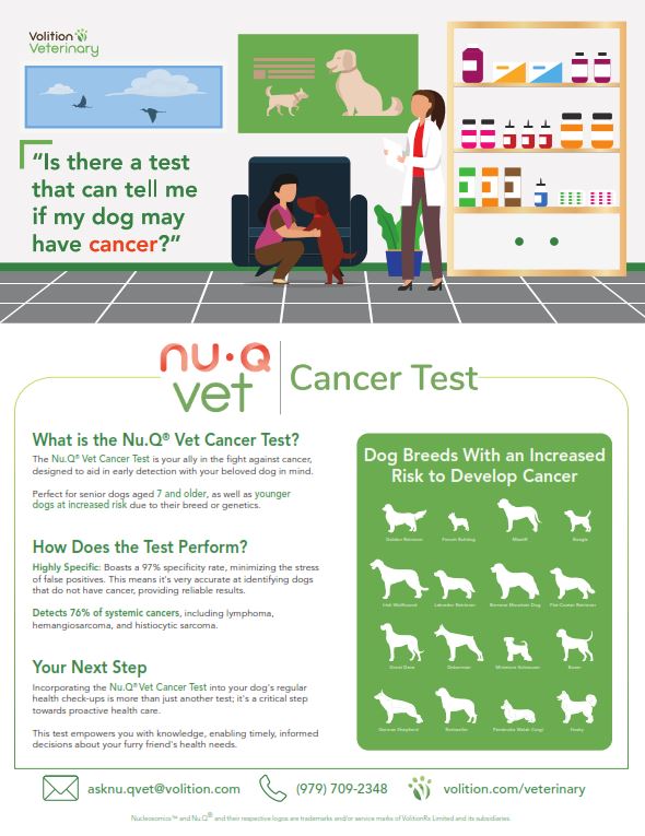 The value of canine cancer screening - Volition